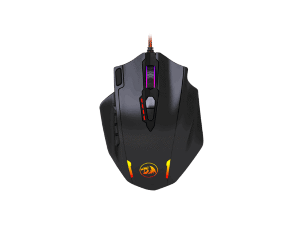 Redragon IMPACT 12400DPI MMO Gaming Mouse - Black - tech.co.za