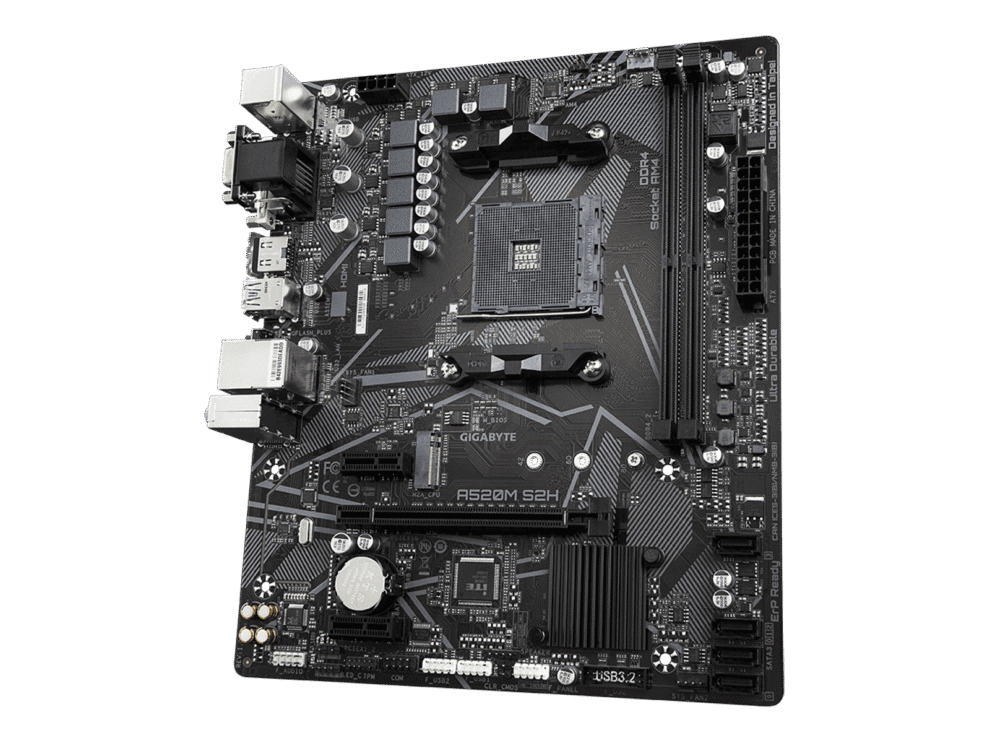 Gigabyte AMD A520 AM4 Motherboard - tech.co.za