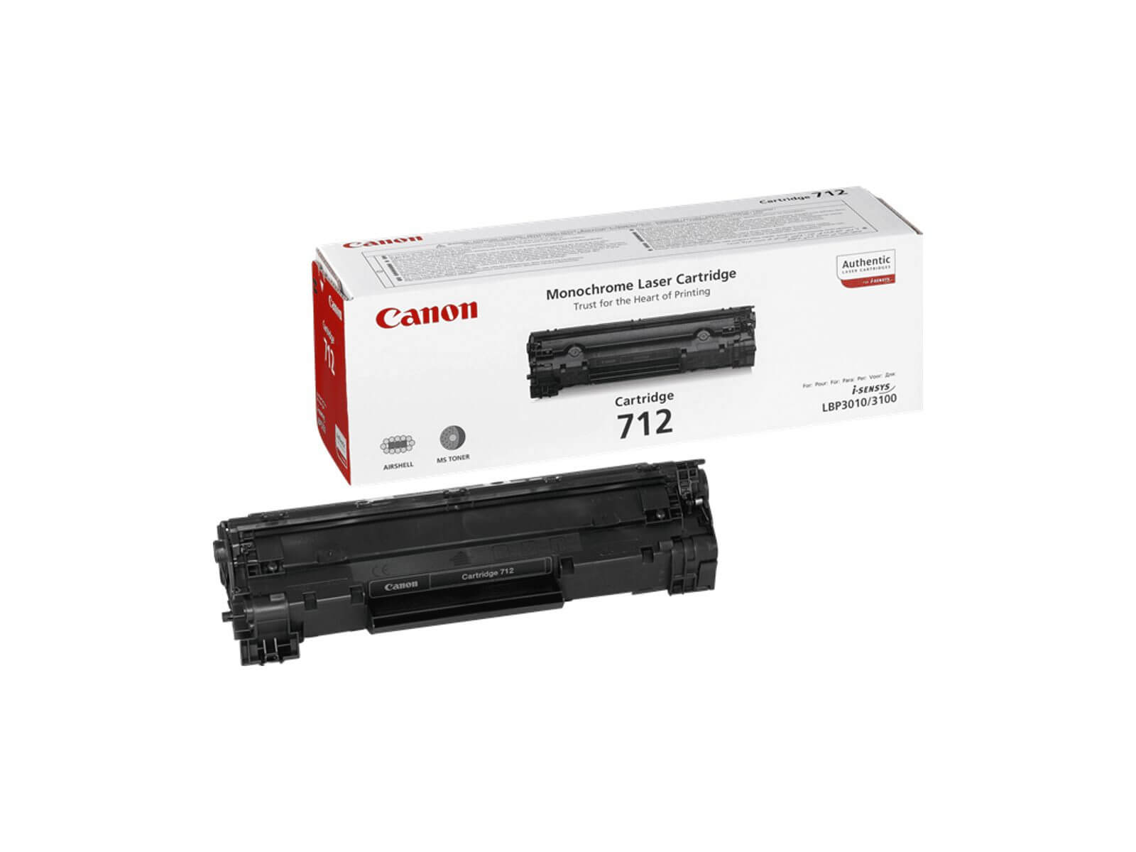 Canon 712 Black Toner Cartridge - tech.co.za