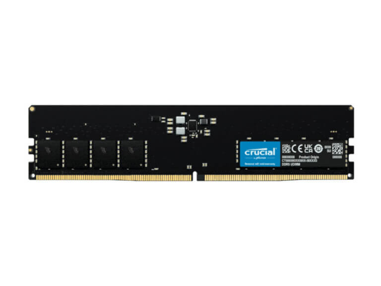 Crucial 32GB DDR5 RAM - 4800MHz - tech.co.za