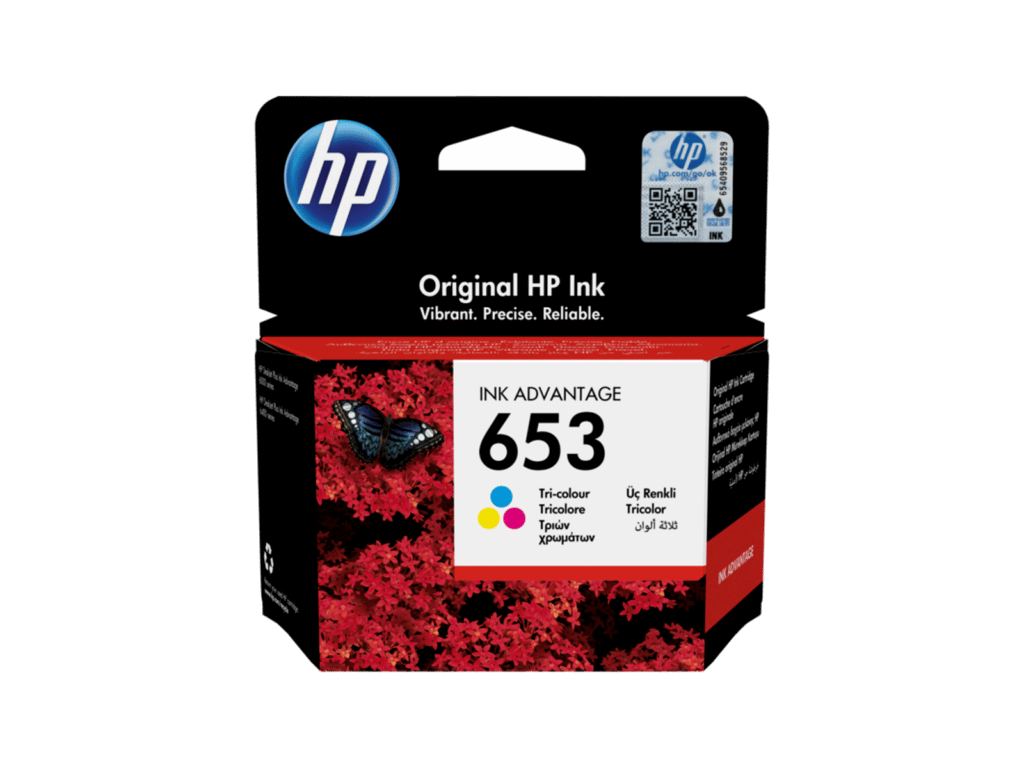 HP 653 Tri-color Original Ink Advantage Cartridge,~200 pages - tech.co.za
