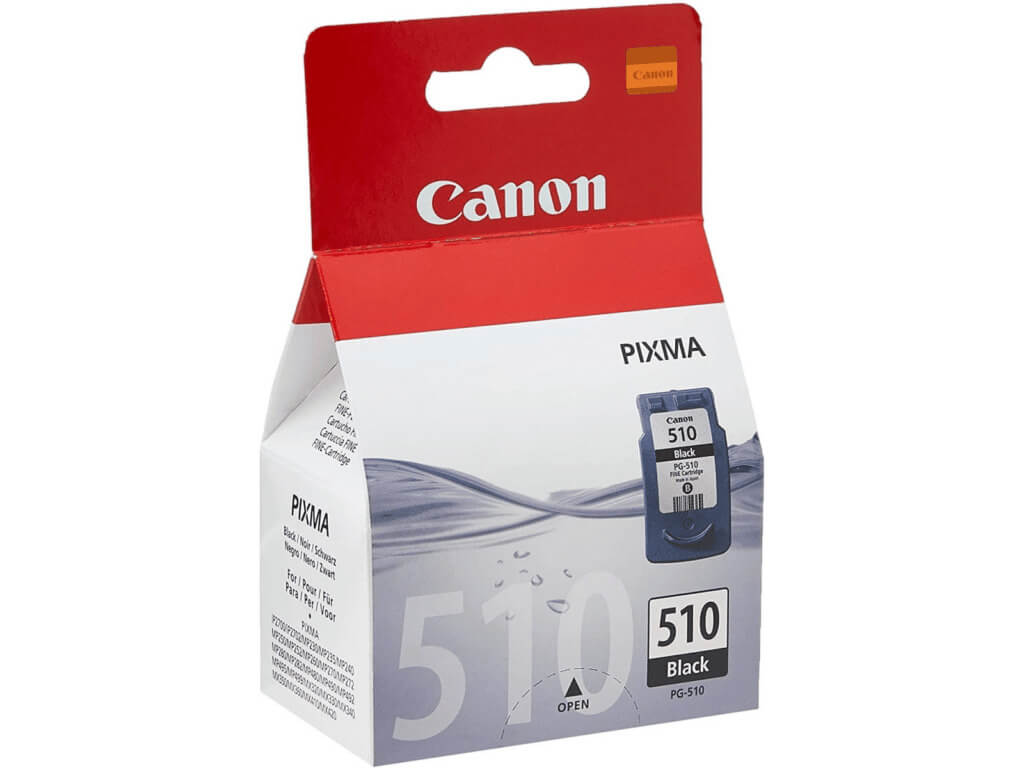 Canon PG-510 Black Cartridge with yield of 220 pages at IDC 5% coverage ...