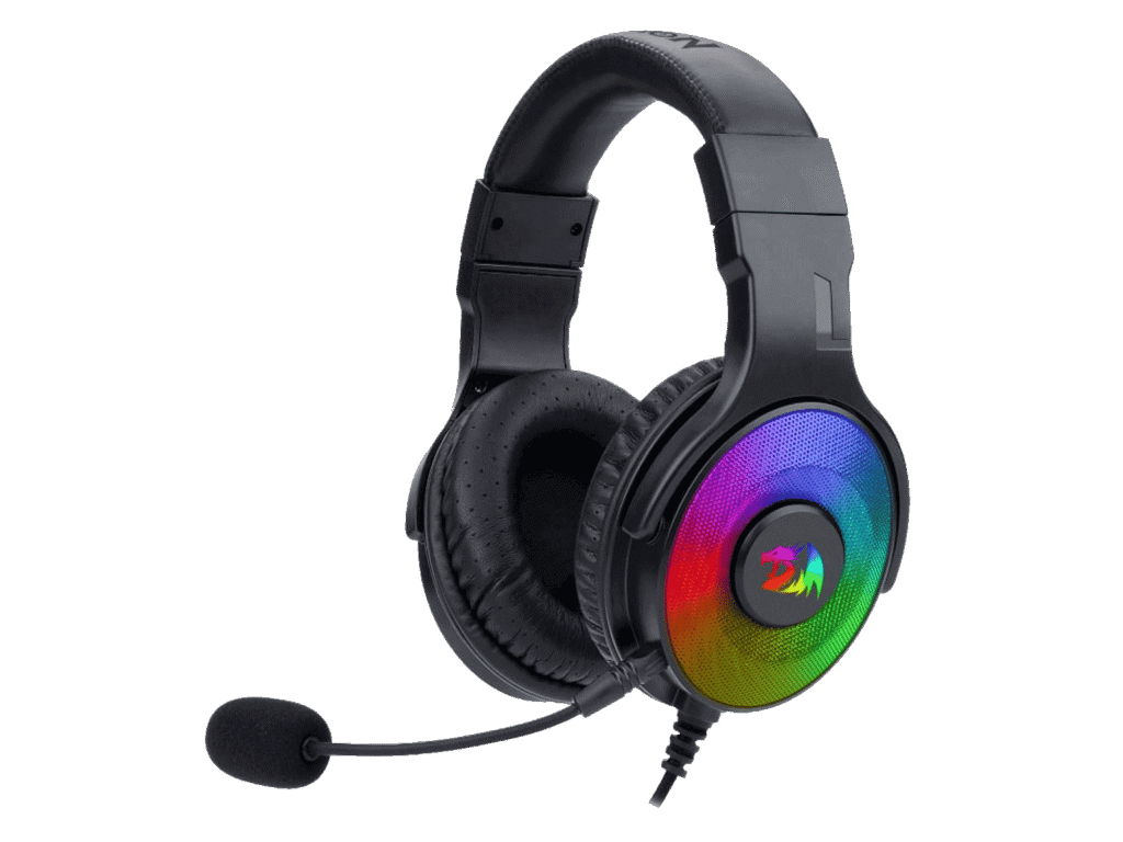 Redragon Over-Ear PANDORA USB|Aux RGB Gaming Headset - Black - tech.co.za