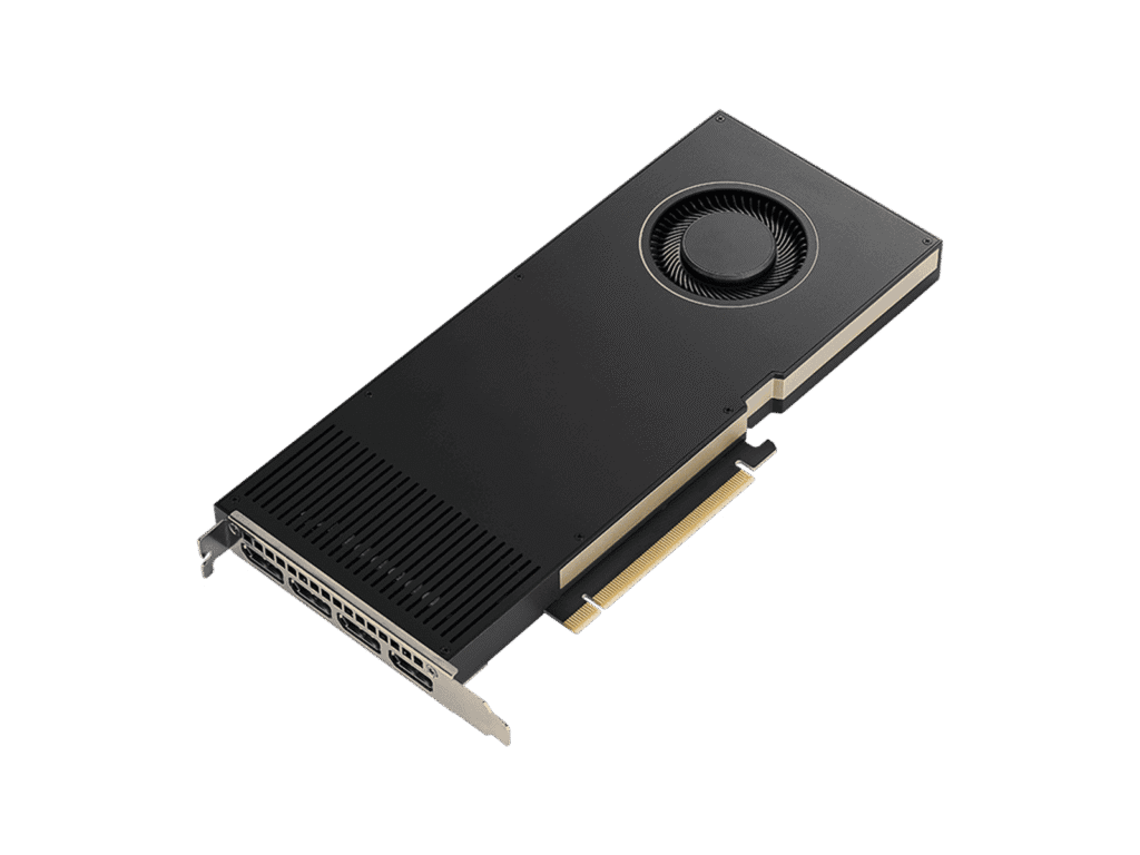 PNY NVIDIA Quadro RTX A4000 GPU - 16384 MB DDR6 ECC, 256-Bit Memory ...