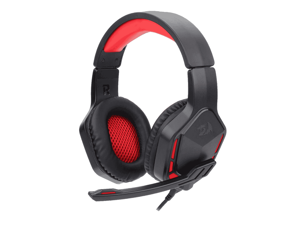Redragon Over-Ear THEMIS Aux Gaming Headset - Black - tech.co.za