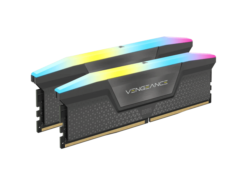 Corsair VENGEANCE RGB 32GB (2x16GB) DDR5 DRAM - 5200MT/s, C40 AMD EXPO Memory Kit - tech.co.za