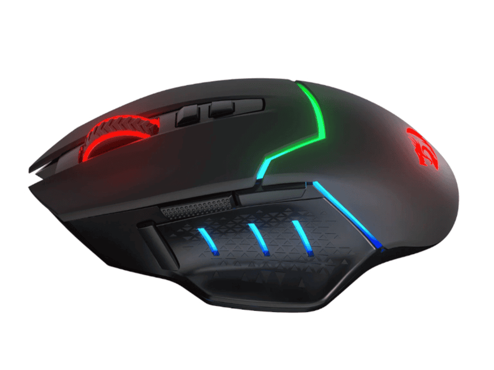 REDRAGON Mirage Pro 8000DPI RGB Wireless Gaming Mouse - Black - tech.co.za