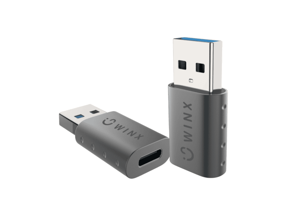 WINX LINK Simple USB to Type-C Adapter Dual Pack - tech.co.za