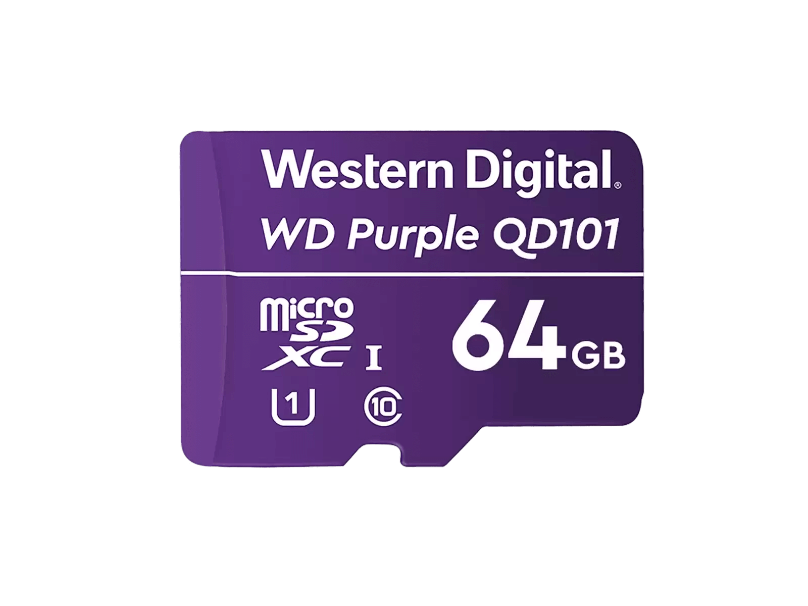 WD Purple SC QD101 64 GB MicroSDXC Class 10 - tech.co.za