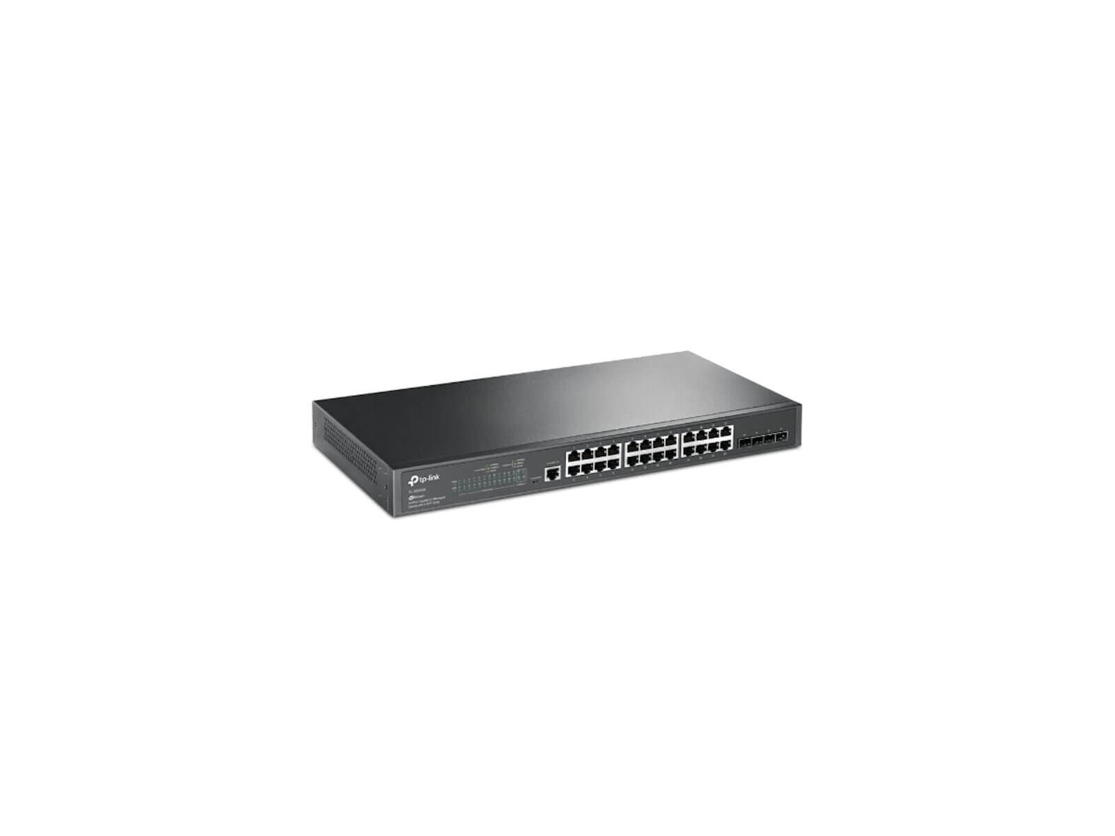 TP-Link JetStream 24-Port Gigabit L2 Managed Switch with 4 SFP Slots ...
