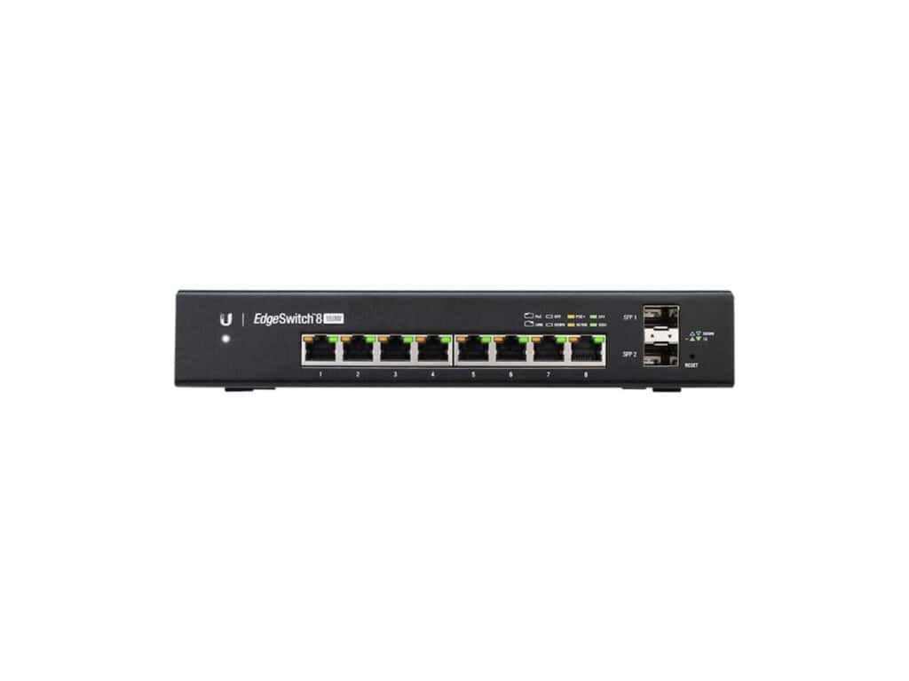 Ubiquiti UISP - EdgeSwitch - 8 Port with 150W PoE - tech.co.za