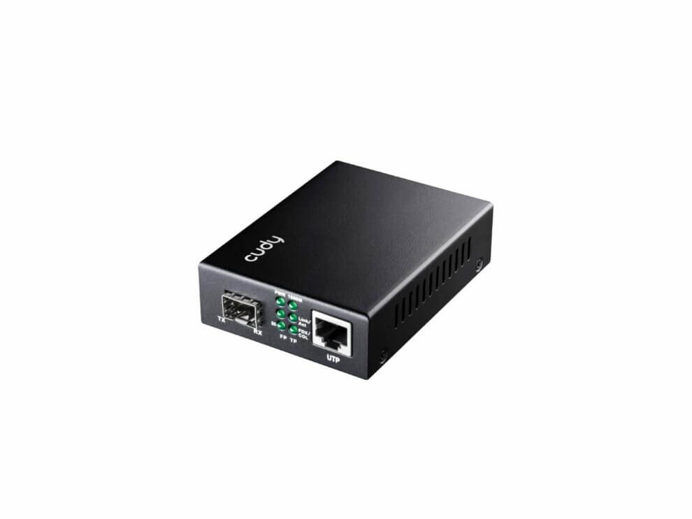 Cudy Fibre to Gigabit Ethernet Media Converter - tech.co.za