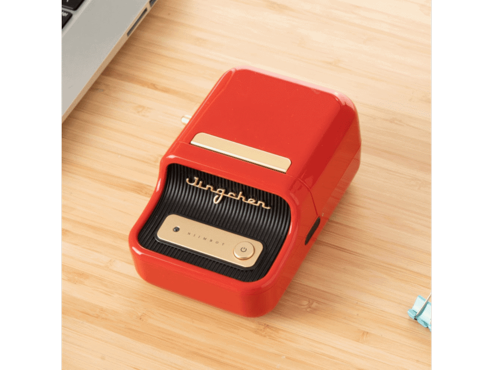 Niimbot B21 Portable Thermal Label Printer - Red - tech.co.za