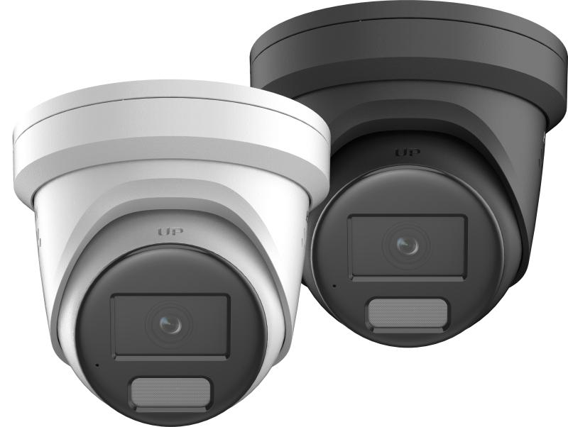 Hikvision 4 MP ColorVu Strobe Light and Audible Warning Fixed Turret Network Camera - DS ...