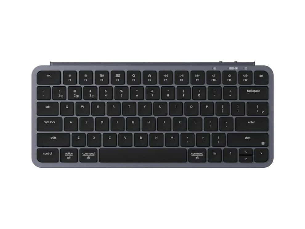 Keychron B1 Pro Ultra-Slim 75% Wireless Keyboard - Space Grey - tech.co.za