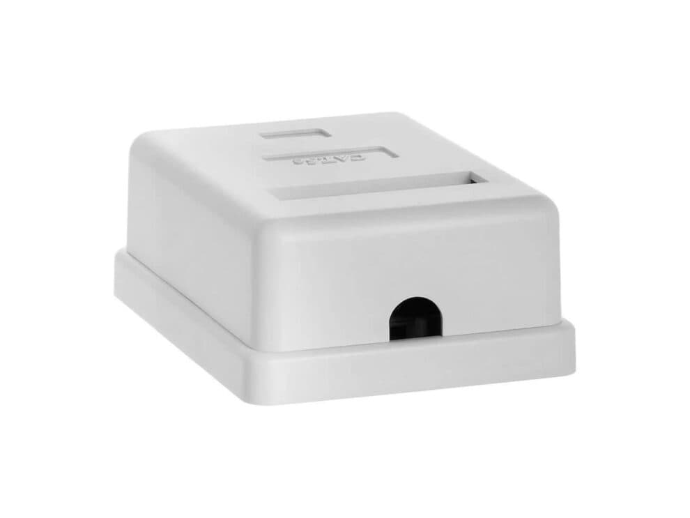 Acconet CAT5e Single RJ45 Wall Box - tech.co.za