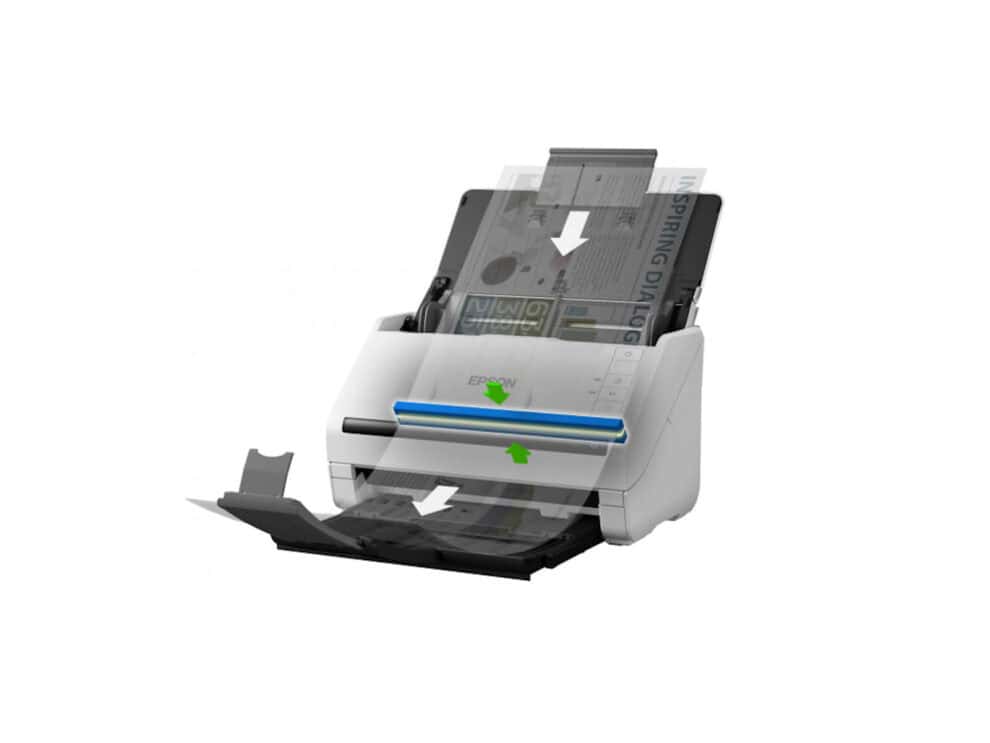 Epson WorkForce DS-770II Compact Sheet-Fed USB Scanner - tech.co.za