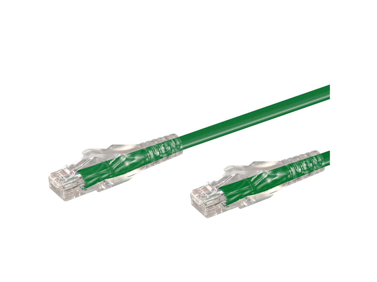 LINKNET RJ45 CAT6 Anti-Snag Moulded PVC Network Flylead - Green - tech ...
