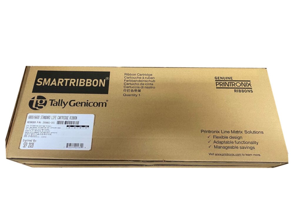 Tally Genicom Ribbon - Black - tech.co.za