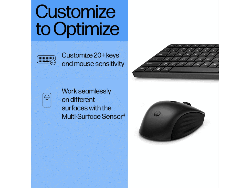 HP 655 Wireless Keyboard and Mouse Combo - tech.co.za