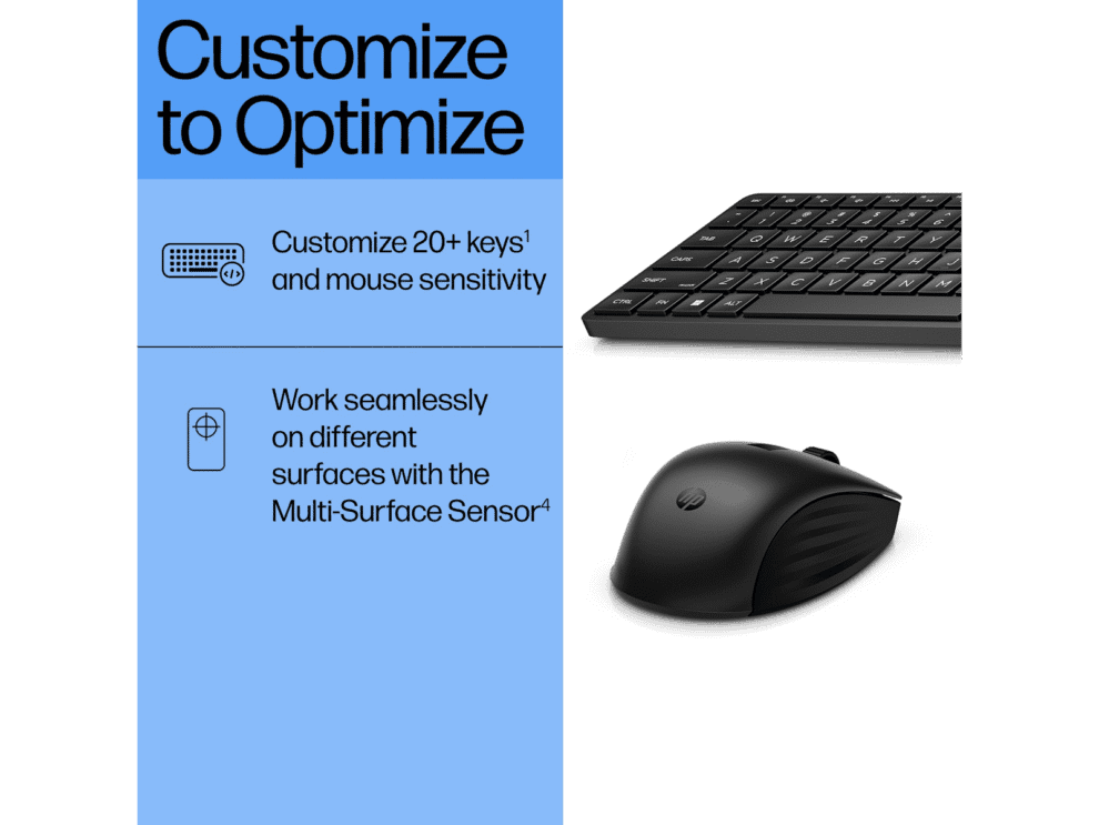 HP 655 Wireless Keyboard and Mouse Combo - tech.co.za