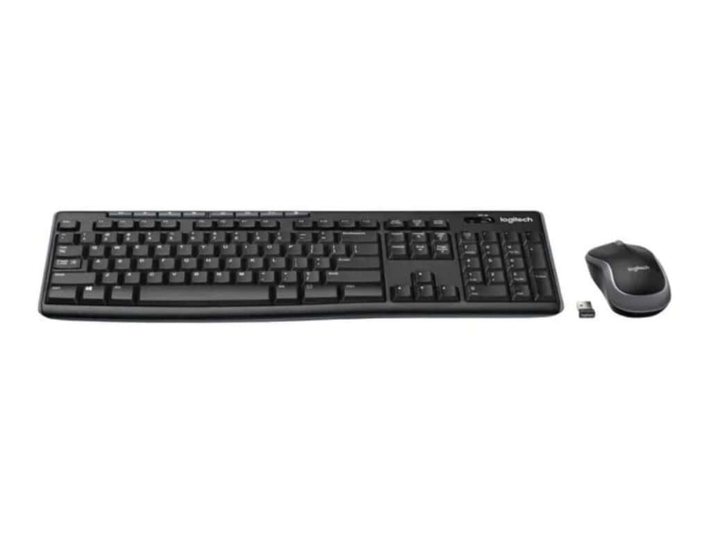Logitech MK270 Wireless Keyboard and Mouse - Black - tech.co.za