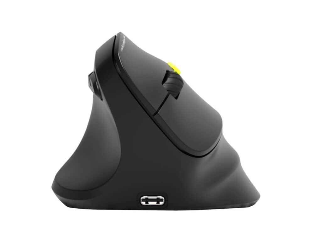 Port Connect Ergo Shape Rechargeable Wireless Mouse - tech.co.za