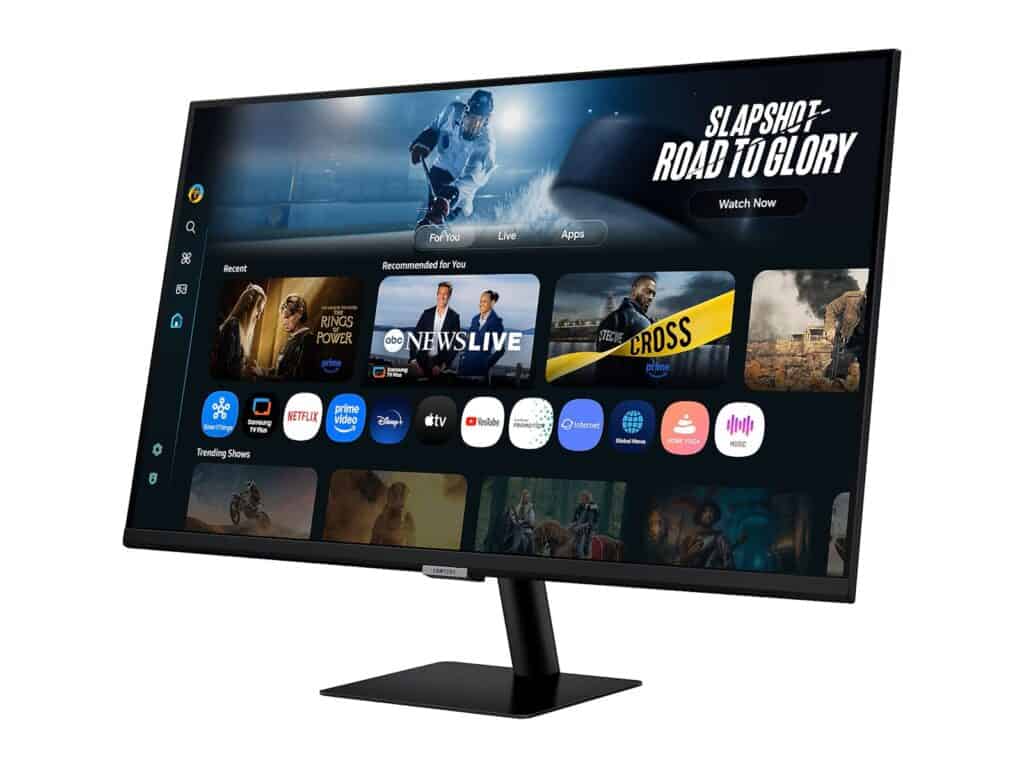 Samsung M70F Smart Flat Borderless UHD Monitor - 32", 3840 X 2160, 60hz ...
