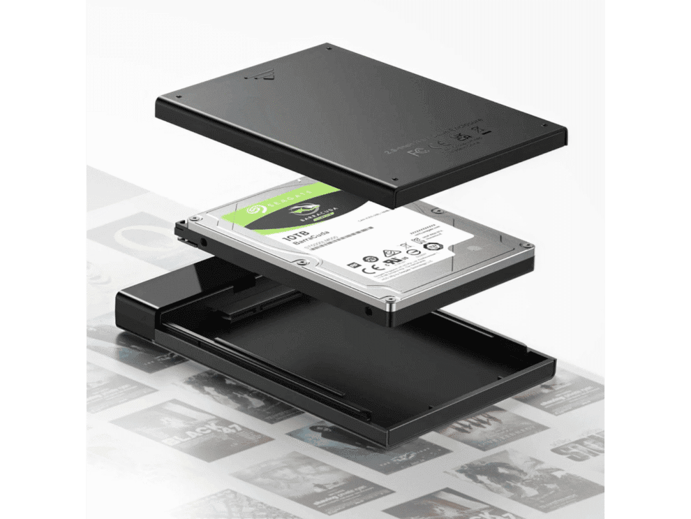 UGREEN USB Type-C 2.5" SATA III External Hard Drive Enclosure - tech.co.za