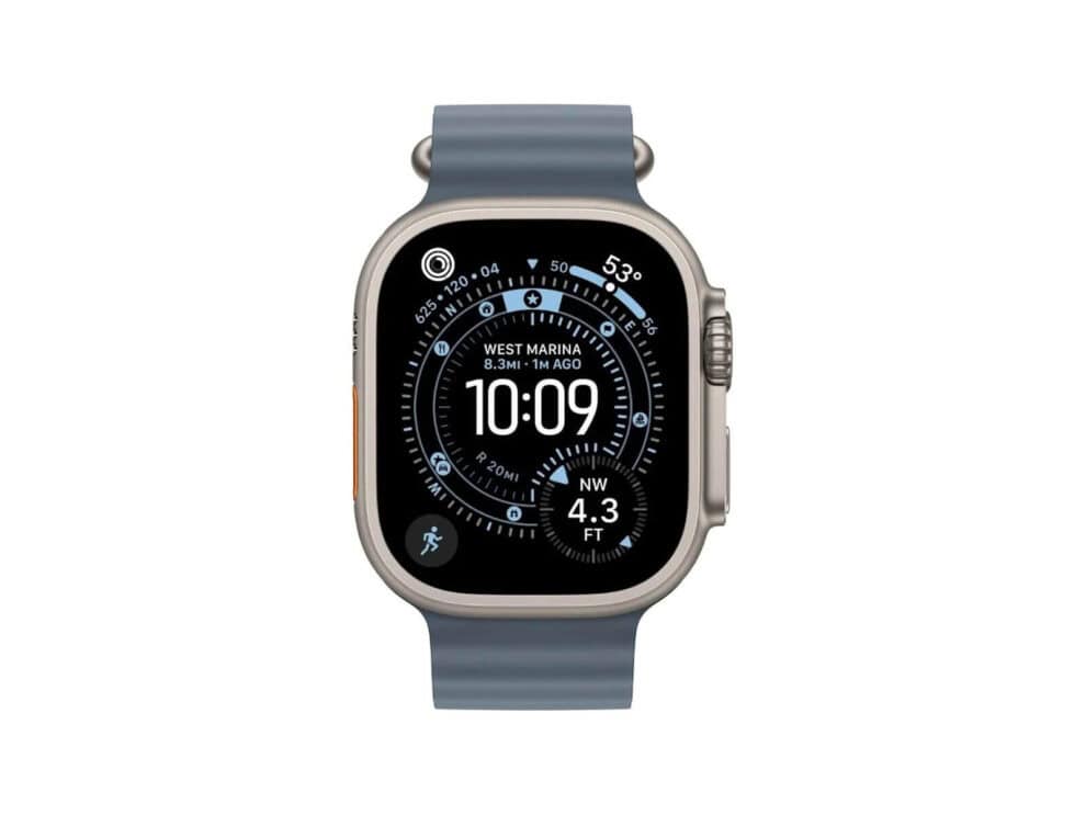 Apple Watch Ultra 3 GPS + Cellular 49mm Natural Titanium Case with ...