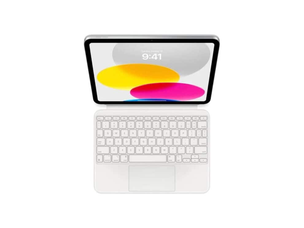 Magic Folio Keyboard for iPad - White - tech.co.za