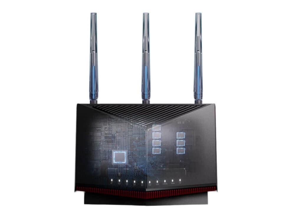 Asus RT-BE86U Wi-Fi 7 Dual-Band 10G and 2.5G AiMesh Wireless Router ...